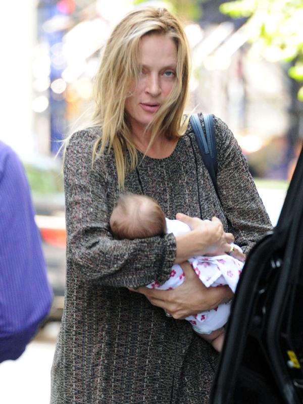 Uma Thurman Finally Reveals 3-Month-Old Daughter's Name… And It Was ...