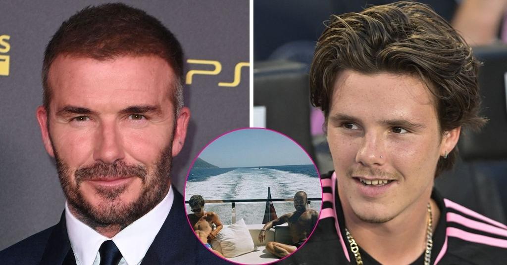 Cruz & David Beckham Flash Their Speedos In Racy Photos
