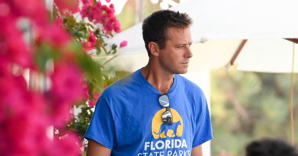 Armie Hammer Looks Unrecognizable As He Returns To The U.S.