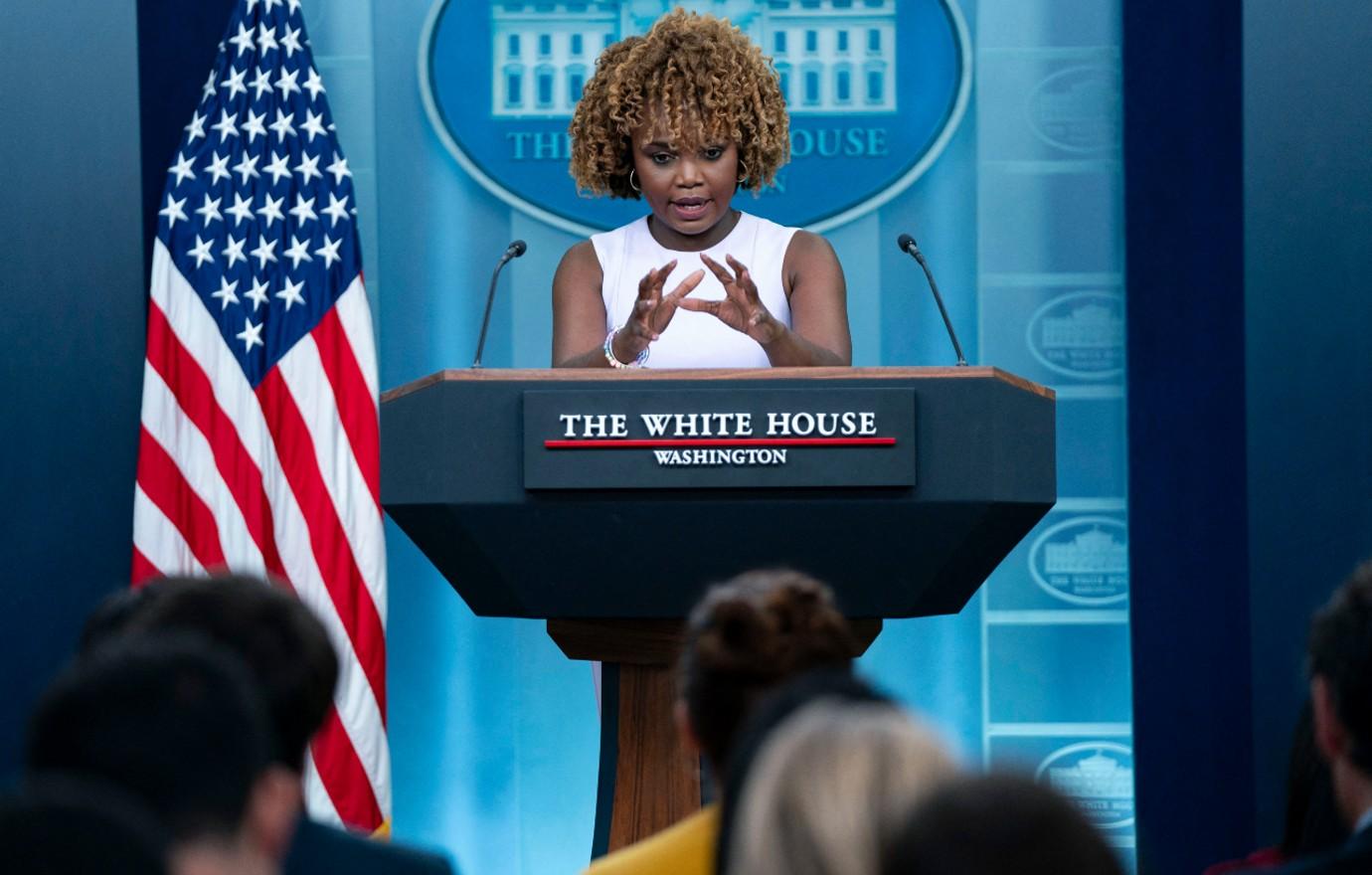 Karine Jean-Pierre Replies After She's Asked About Joe Biden's Health