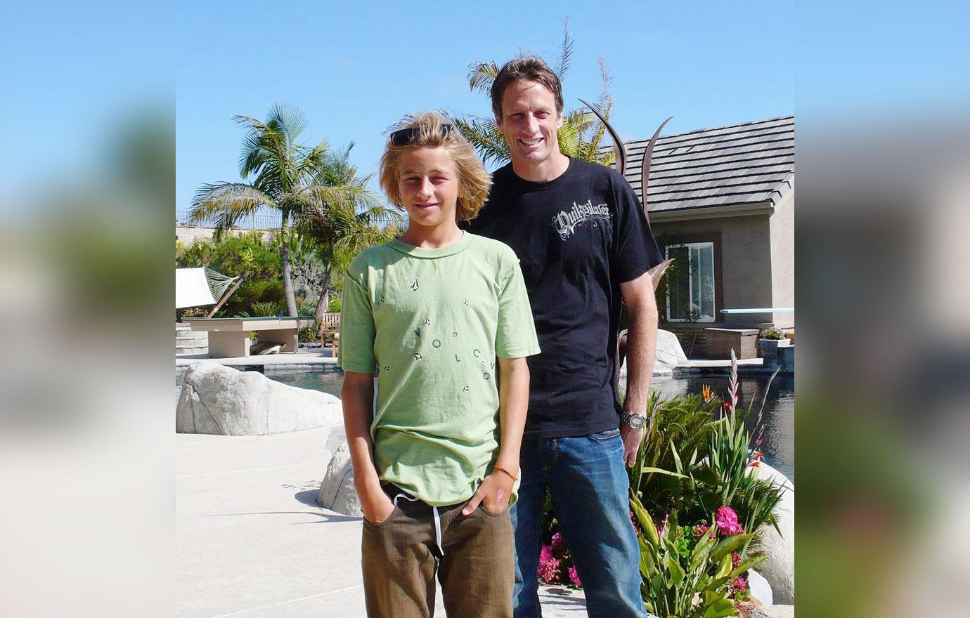Tony Hawk Jokes That He's His Kids 'Personal Filmographer' When They Skate