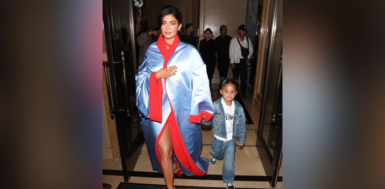 Kylie Jenner Steps Out With Daughter Stormi Before Met Gala: Photos