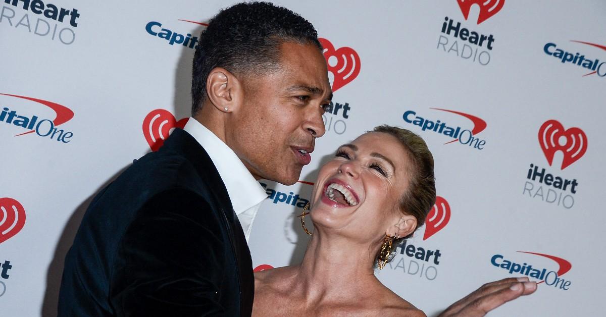 Amy Robach & T.J. Holmes Pack On The PDA At NYC Jingle Ball