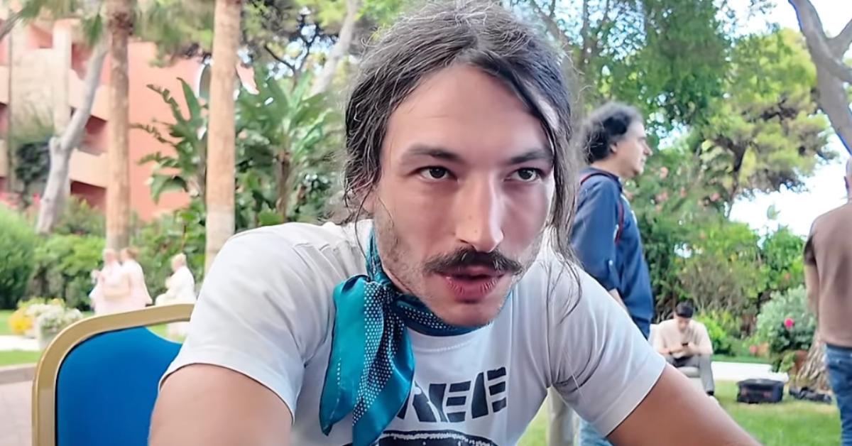 Ezra Miller Gives Strange Interview After Bizarre Cannes Appearance