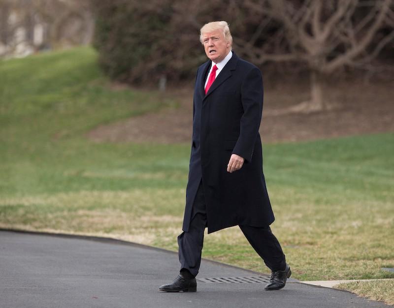 Donald Trump's 'Controversial' Portrait Hidden Behind Sofa At Penn Club