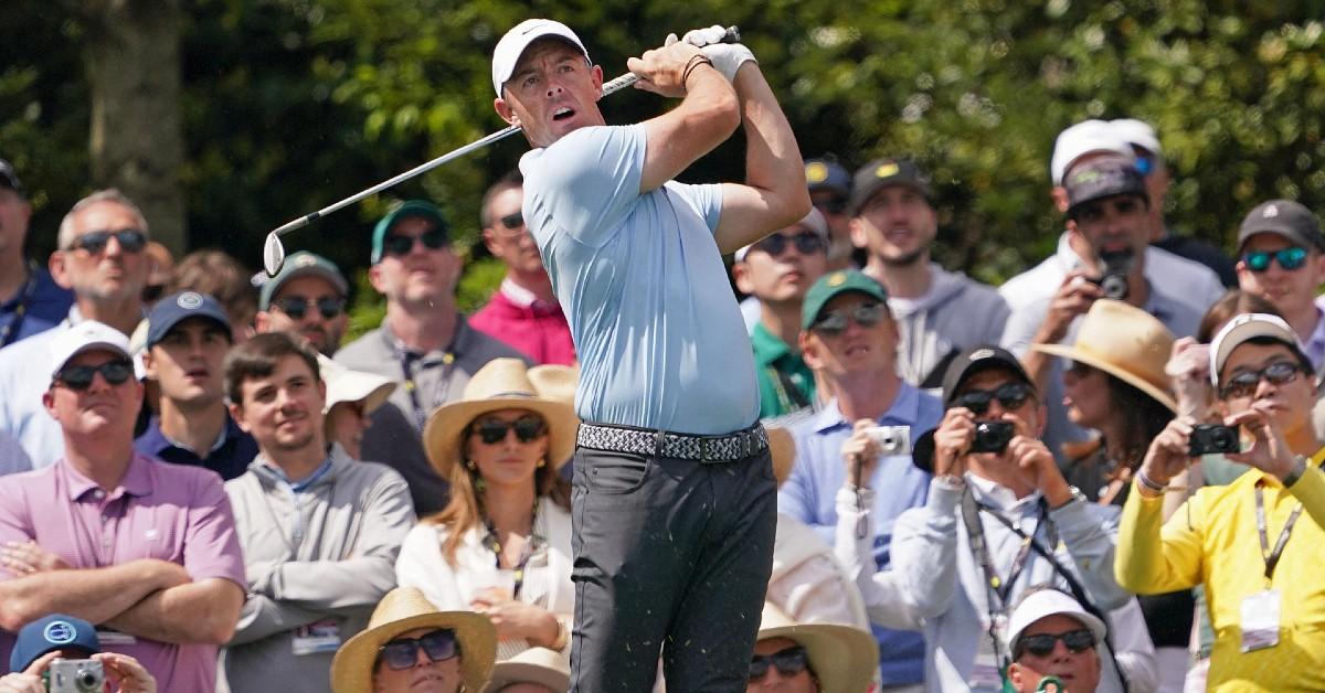 Rory McIlroy Kisses Wife Erica Stoll’s Forehead At 2025 Masters
