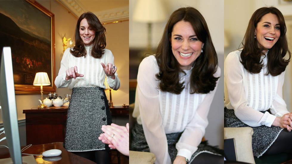 Kate Middleton Glows As Her First Day As A Journalist And Shares ...