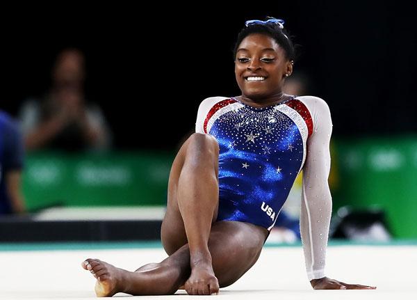 Gilded Simone! ‘Dancing With The Stars’ BEGGING For Olympian Biles