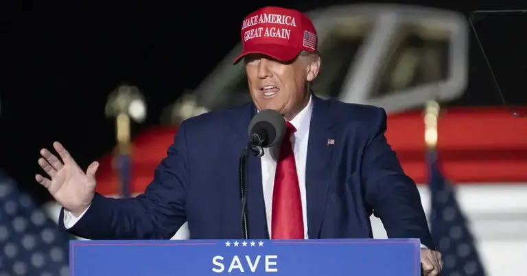 Donald Trump Called Out For Wearing Shoulder Pads To Look Bigger