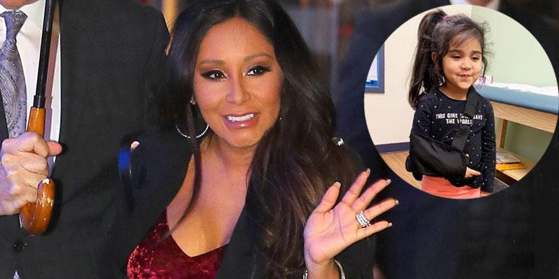 Nicole 'Snooki' Polizzi Say Her Daughter Is Fine After Breaking Her Arm