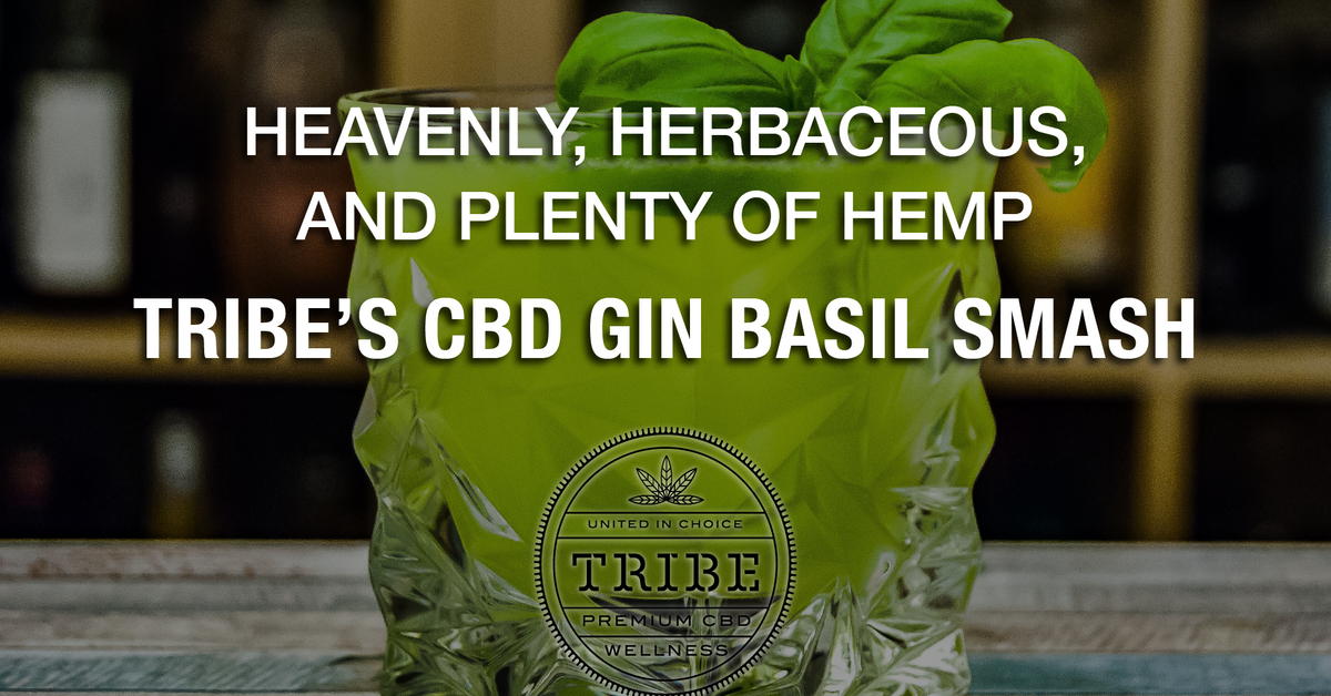 What takes our gin basil smash to the next level is a dropperful of ...