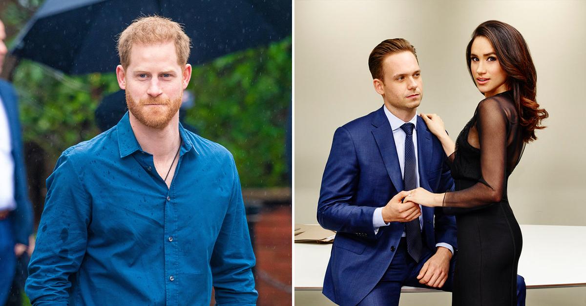 Prince Harry I Watched Meghan Markles Love Scenes On Suits