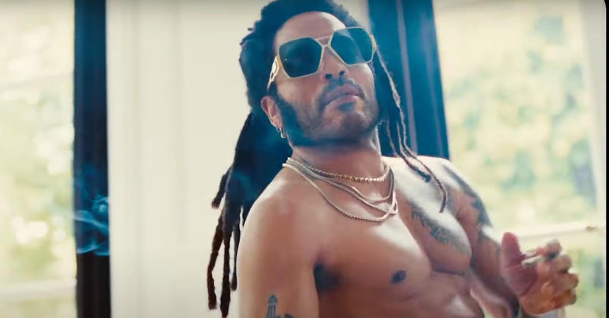 Lenny Kravitz Strips Down In Music Video, Leaves Fans 'Lost For Words'