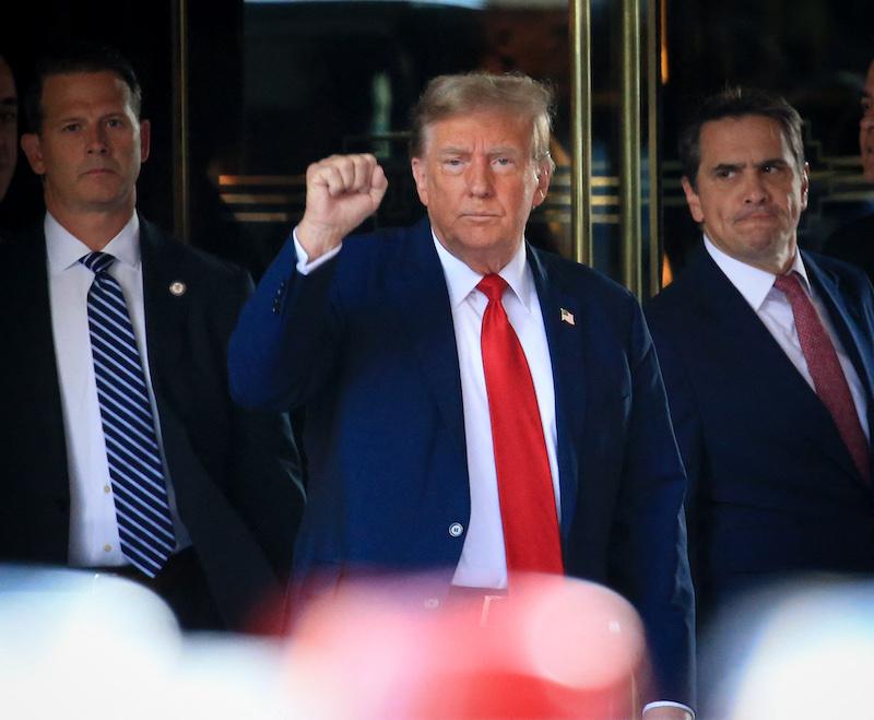 Donald Trump Sparks Concerns After Sweating Coming From Cold Courtroom