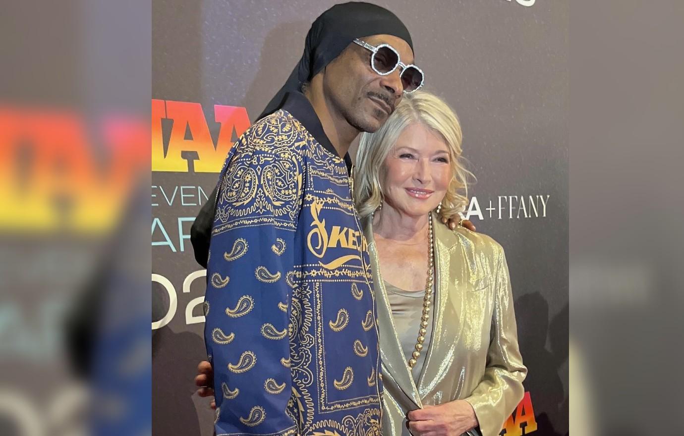 Snoop Dogg Says He 'Always' Has Friend Martha Stewart's Back