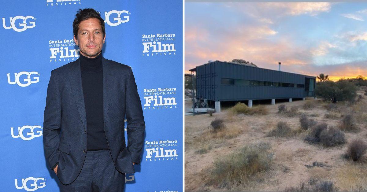 Simon Rex Turned 450-Square-Foot Shipping Container Into His 2nd Home