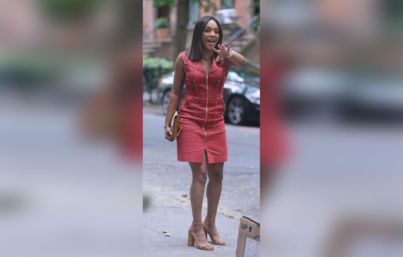 [Tiffany Haddish] Shows Off Her Dance Moves On The Set Of 'The Last OG'