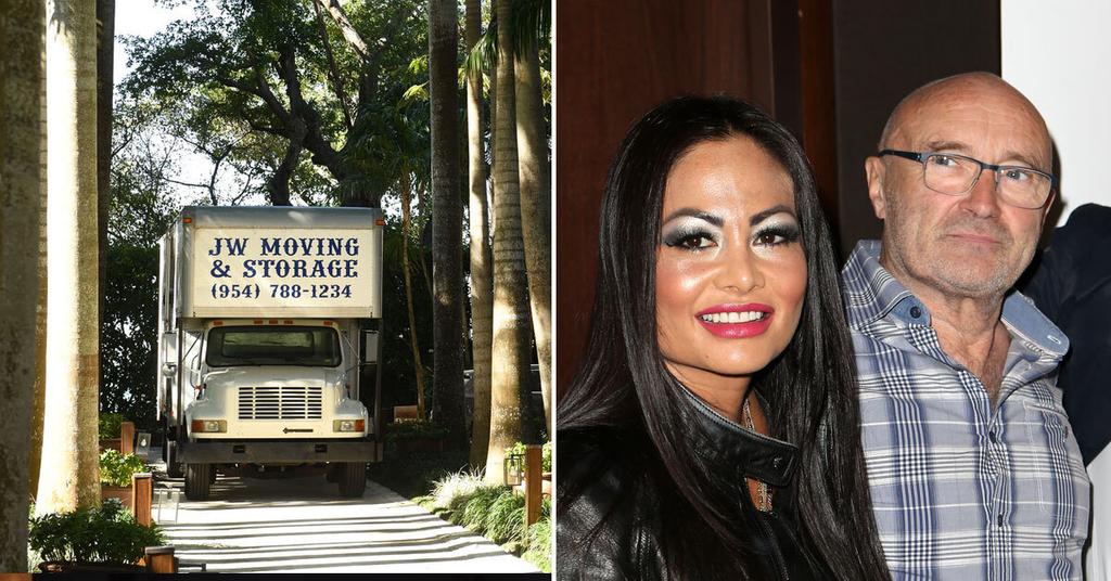 Phil Collins' Ex-Wife Orianne Cevey Moving Out Of Miami Mansion After ...