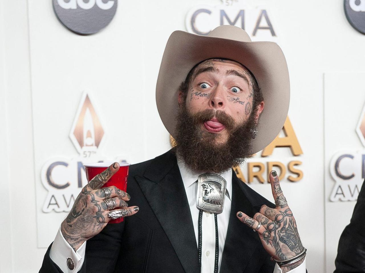 Post Malone Used To 'Cry' & Drink Every Night To Mask His 'Loneliness'