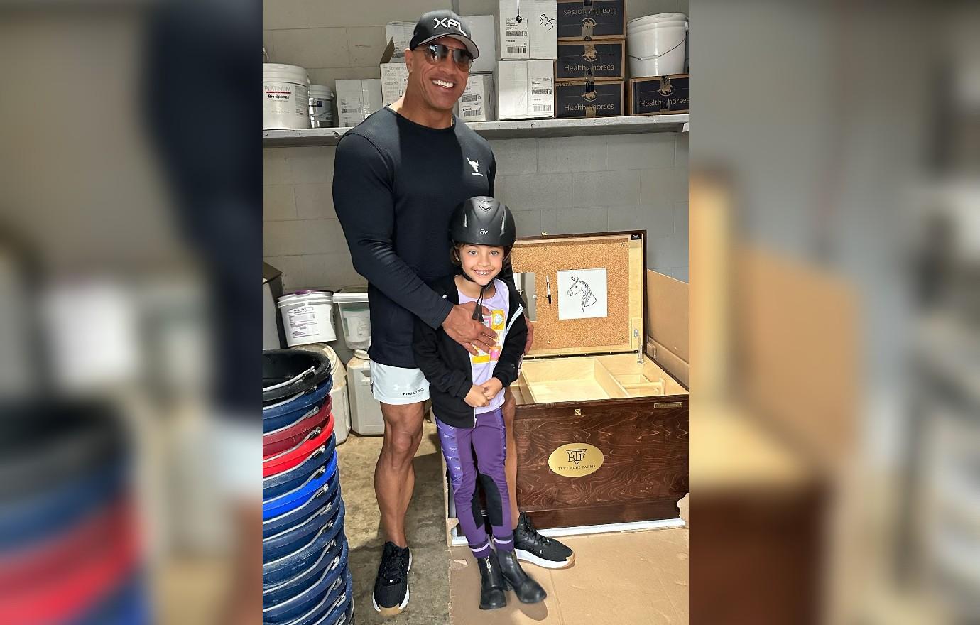Dwayne 'The Rock' Johnson's Cutest Moments With His Kids: Photos