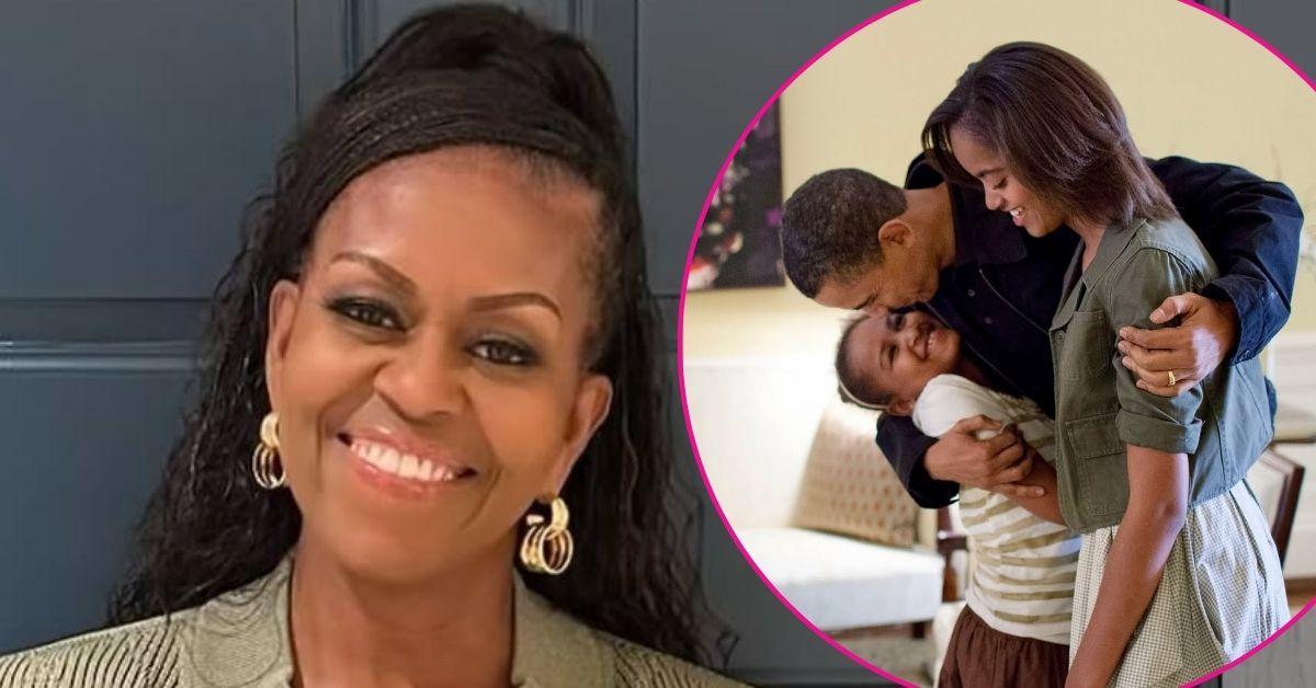 Michelle Obama Reveals Daughters Malia & Sasha 'Pushed Away' From Her