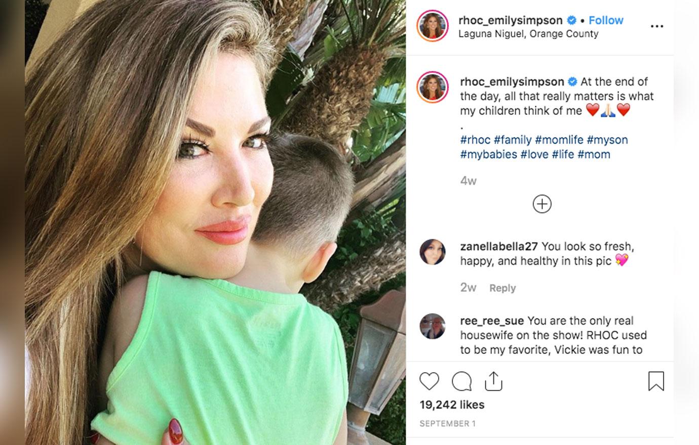 'RHOC': Emily Simpson Crowned Bravo's Best Beach Bod
