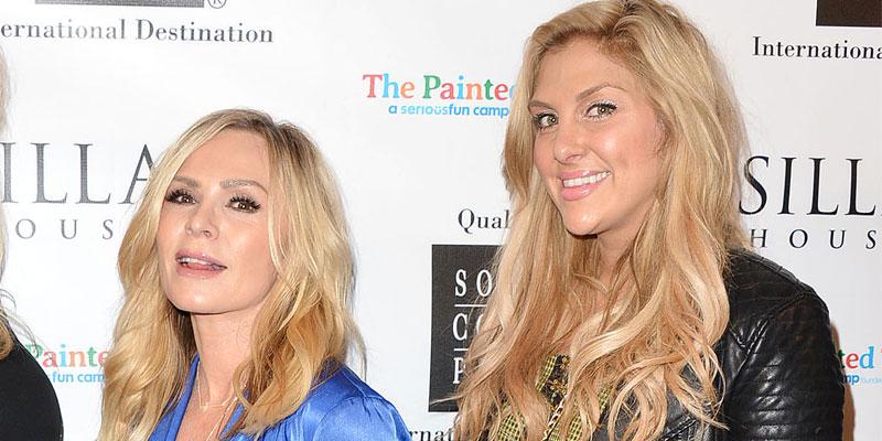 Tamra Judge Cries Into A Bush After Cursing Out Gina Kirschenheiter