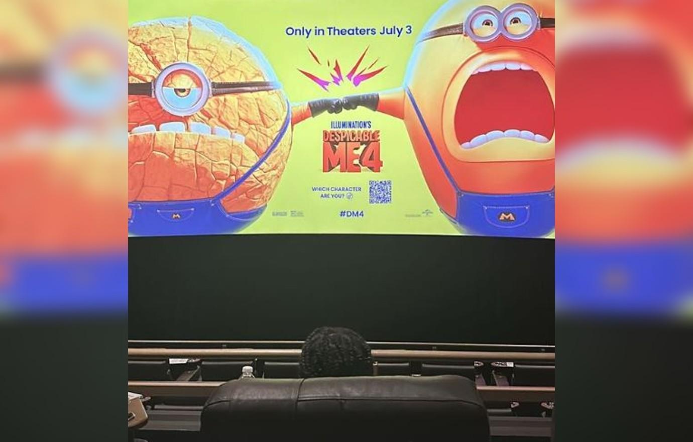 Khloe Kardashian & Tristan Thompson Take True, 6, To 'Despicable Me 4'