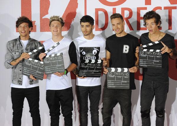 OK! Quick Pics: One Direction Debuts This Is Us, Lady Gaga Rocks Fierce ...