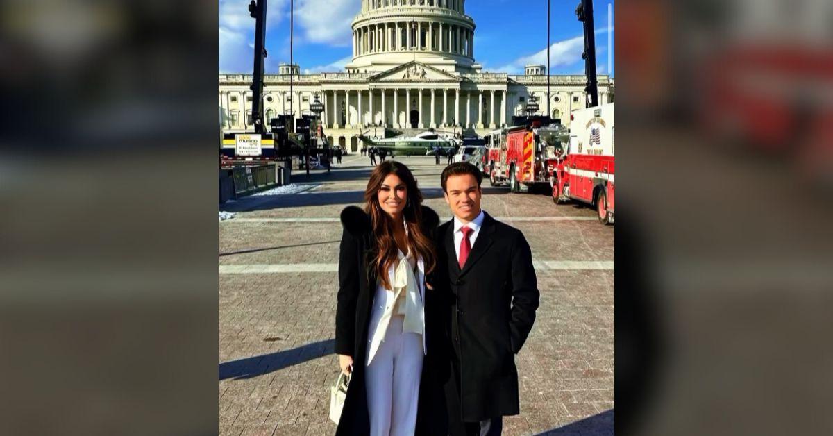 Kimberly Guilfoyle Stuns In Lace Black Dress During Ireland Trip