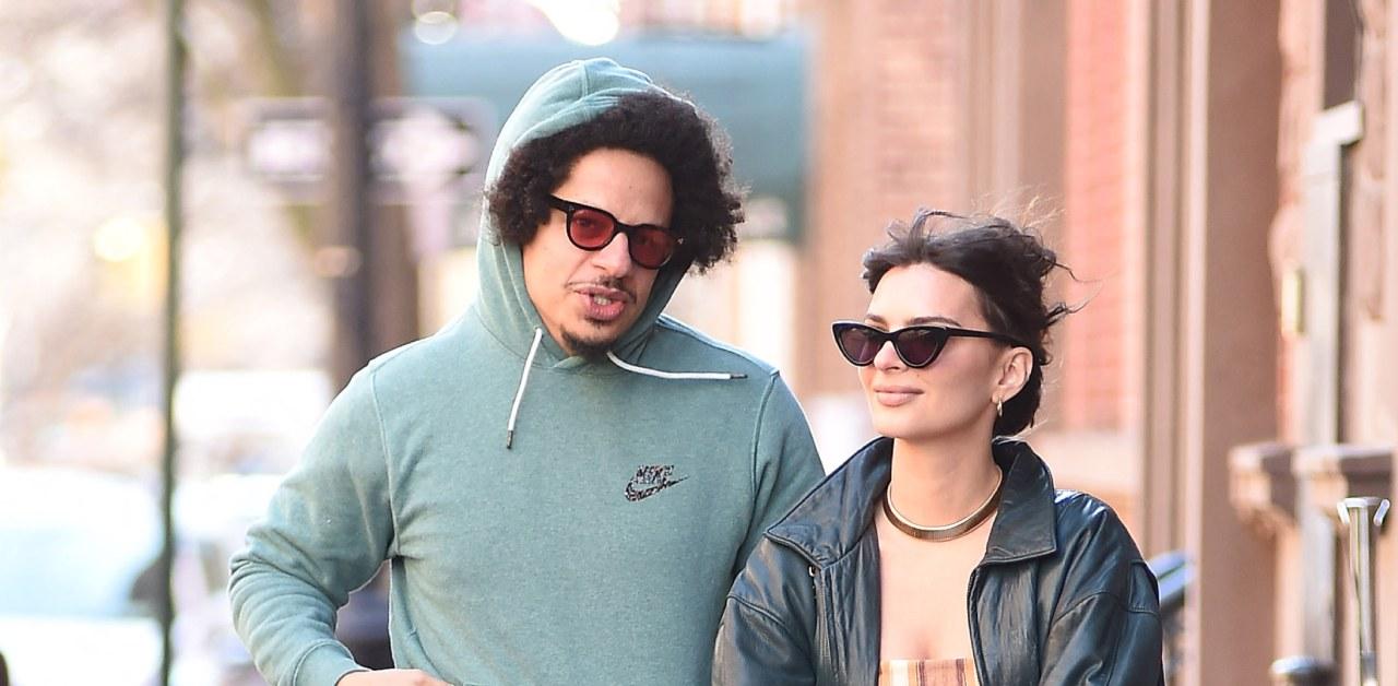 Emily Ratajkowski, Eric Andre Post Nearly Naked Photos For Valentine's
