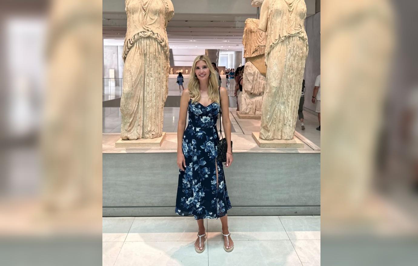 Ivanka Trump & Husband Jared Kushner Vacation In Greece: Photos