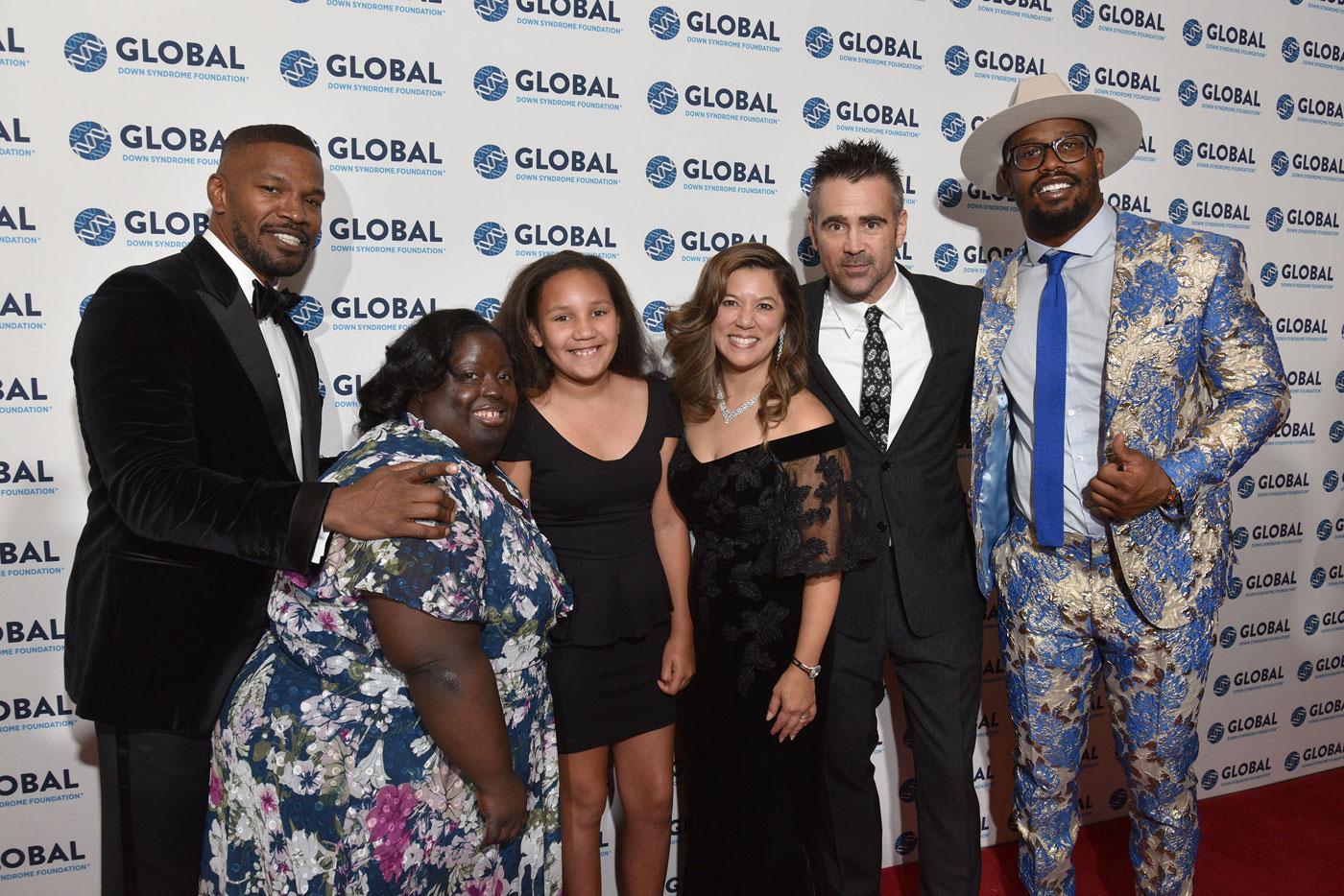 Jamie Foxx Supports Sister At Global Down Syndrome Foundation Benefit