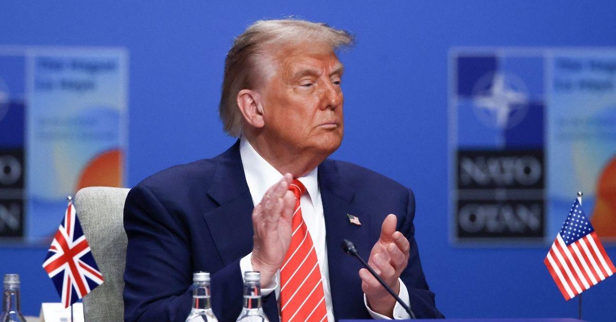 Donald Trump Blushes After NATO Secretary General's 'Daddy' Comment