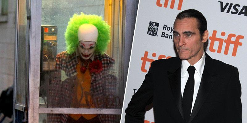 Joaquin Phoenix Wears 'The Joker' Costume While Filming In Brooklyn