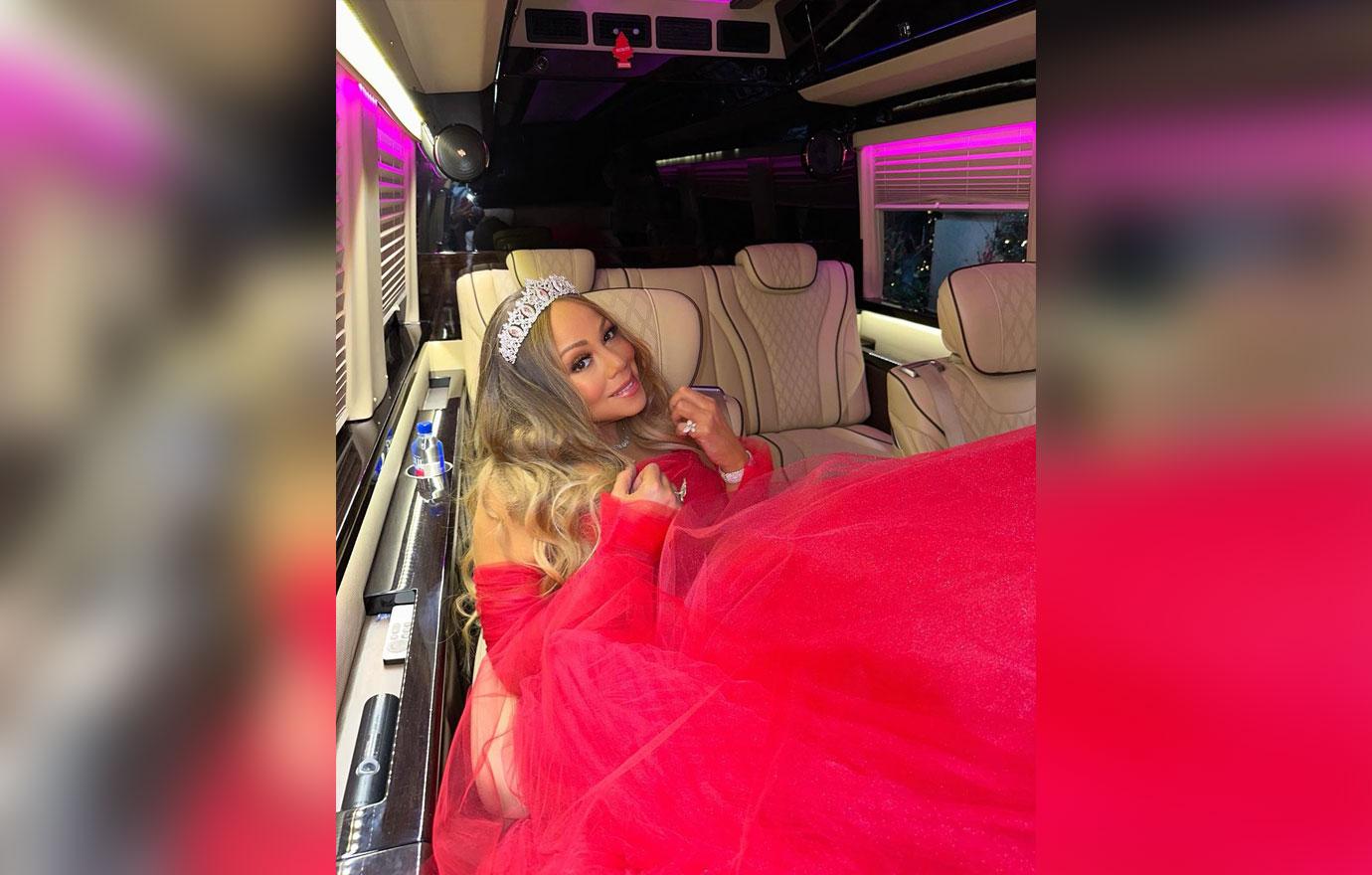 Mariah Carey Wears Crown After Denied 'Queen Of Christmas' Title
