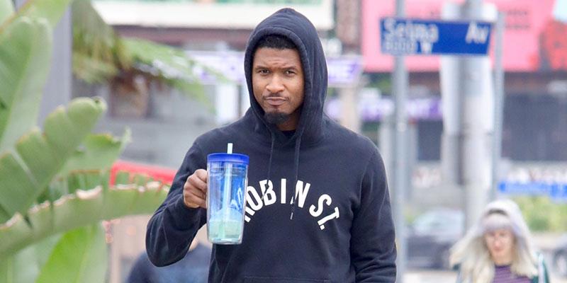 Usher Looks In Good Spirits Following His Herpes Scandal