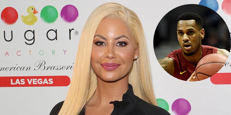 Amber Rose Poses Pretty With New Baller Boyfriend Monté Morris