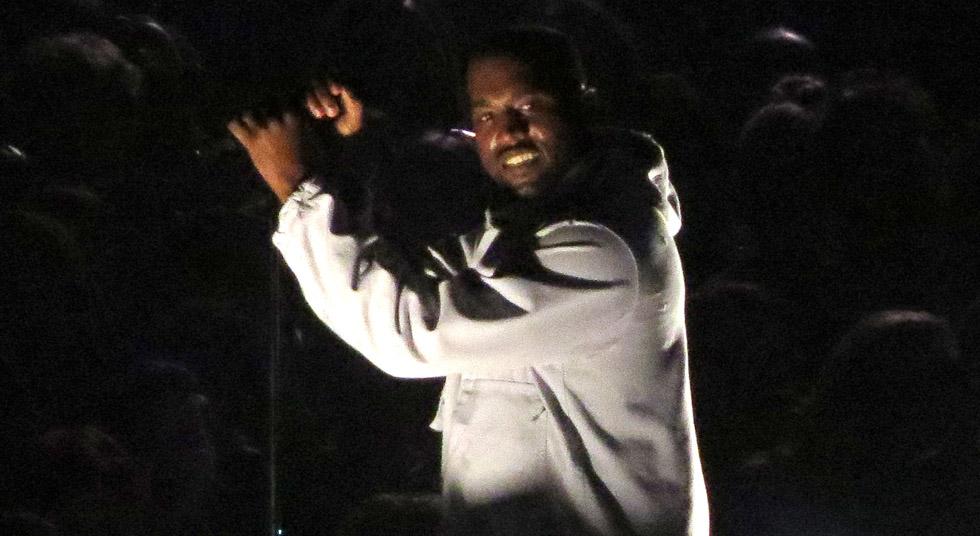 WATCH: Kanye West Quickly Flashes A Rare Smile During Wango Tango ...