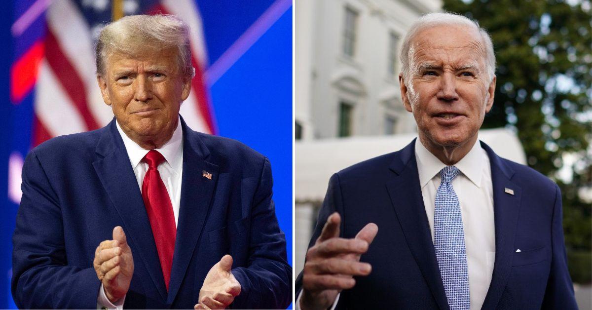 Donald Trump Fumes Joe Biden's Followers Have 'Violated' His Rights