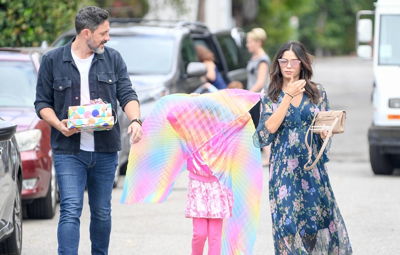 Jenna Dewan & Steve Kazee Enjoy a Day Out With Her Daughter Everly