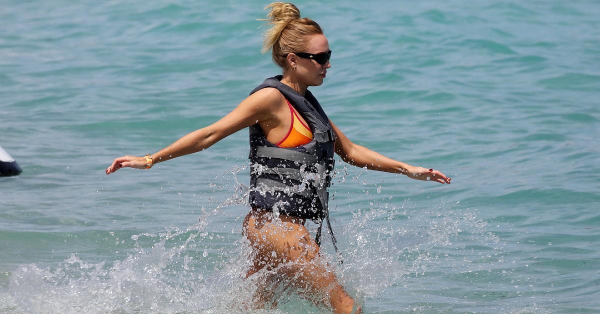 'Call Her Daddy' Host Alex Cooper Wears Thong Bikini In Miami: Photos