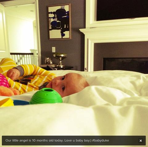 The Cutest Instagrams and TwitPics of Baby Duke Rancic!