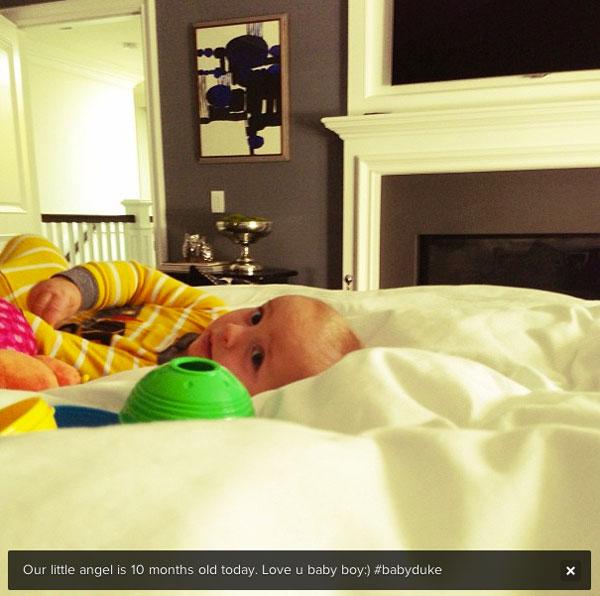 The Cutest Instagrams and TwitPics of Baby Duke Rancic!