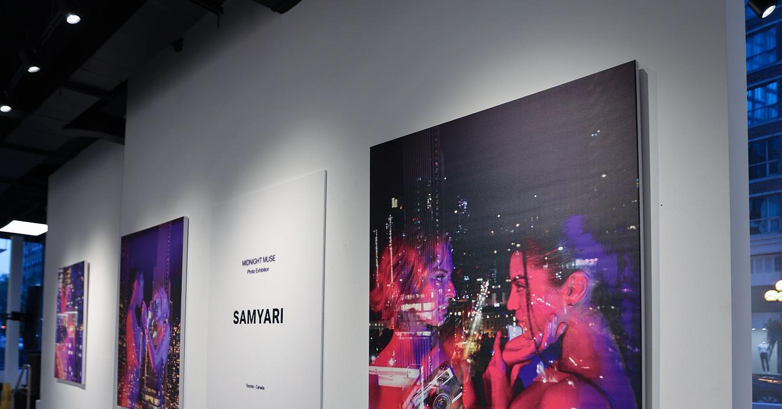 Sam Yari's Photo Exhibition 'Midnight Muse' Triumphs in Toronto: Details
