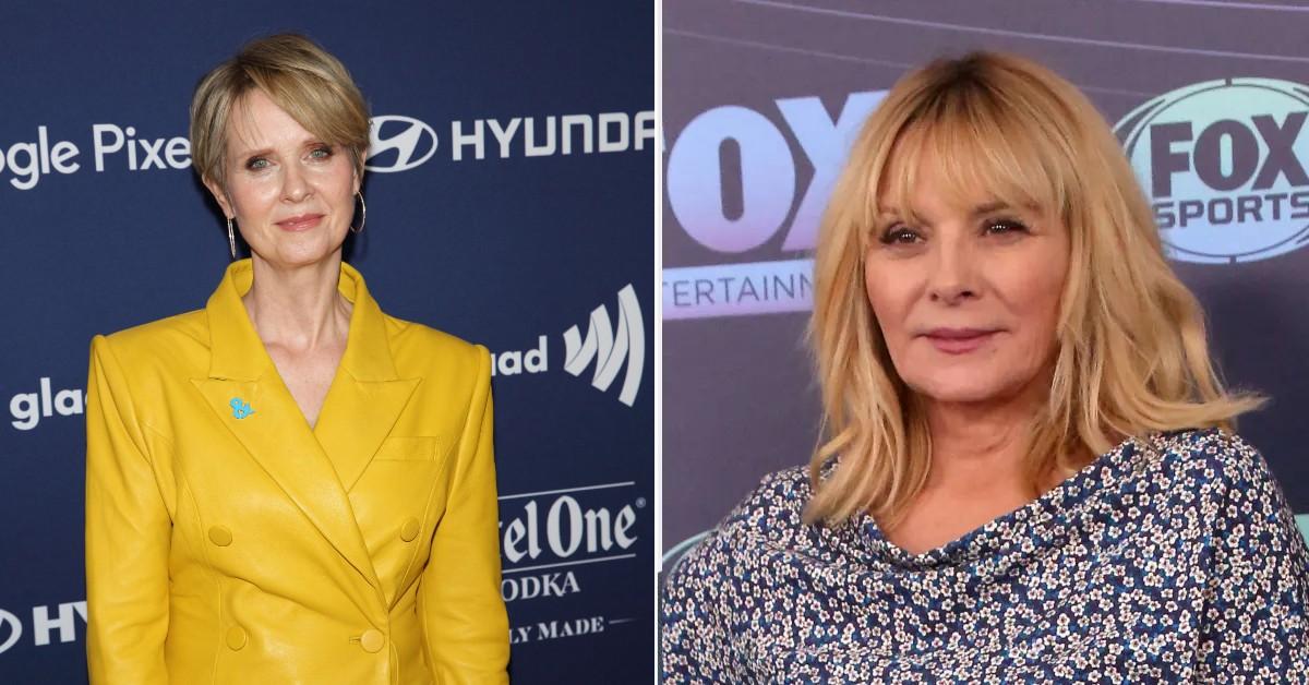 Cynthia Nixon 'Worried' About Fans' Reaction To Kim Cattrall's Cameo