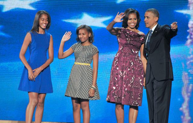 Michelle Obama Says It's 'Fun' Watching Sasha & Malia Grow Up