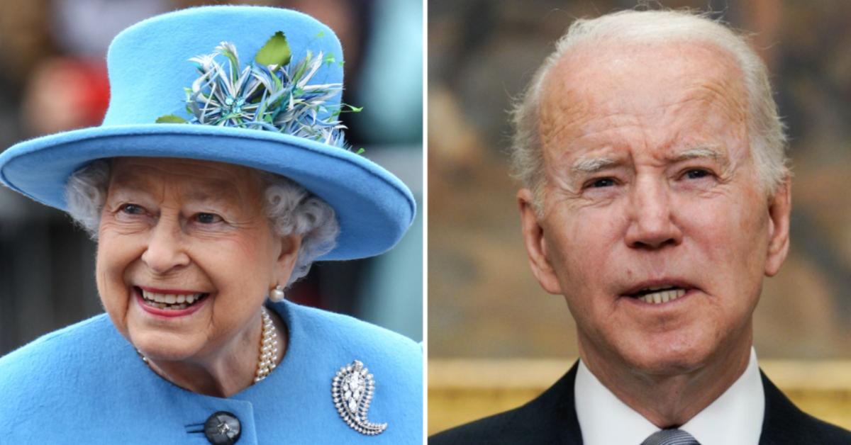 President Joe Biden Prepares To Make A Statement On Queen's Death